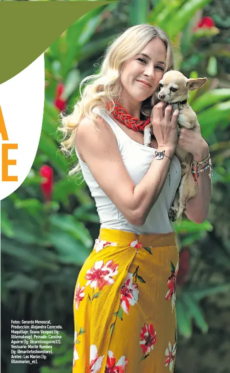 BIANCA SALAME “PREFIERO QUEDARME EN LA CASA CON LOS ANIMALES” - PressReader
