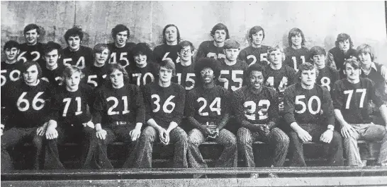 Jamie Bone was a gridiron star from the start - PressReader