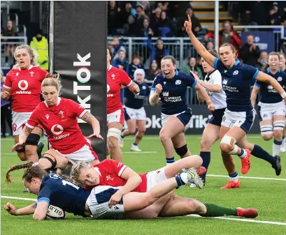 Scots show fight, but still come up short against Welsh - PressReader