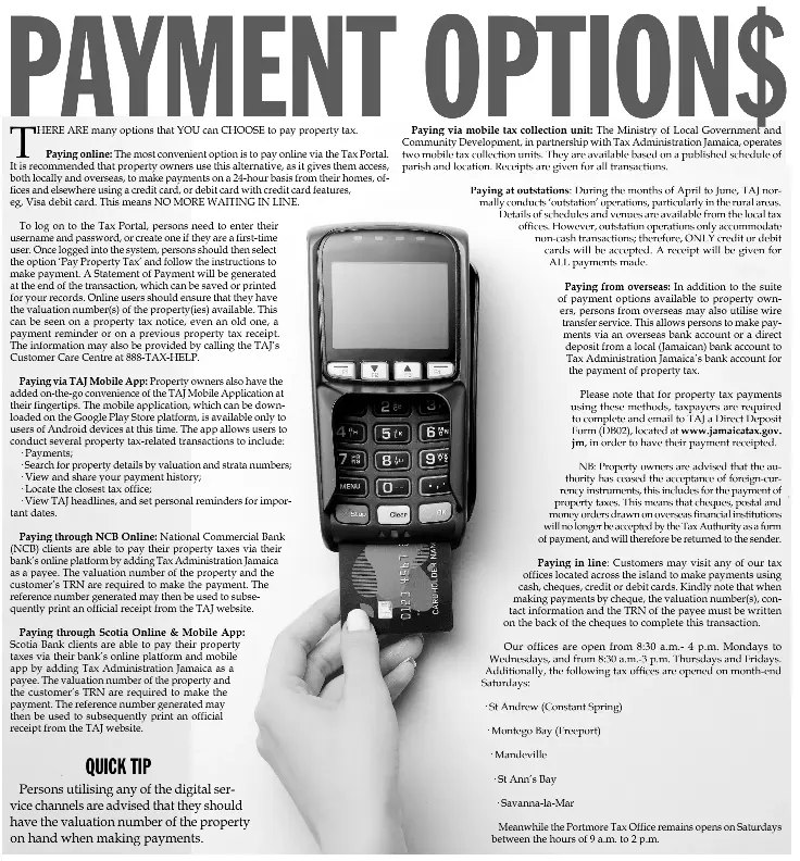 PAYMENT OPTION$ - PressReader