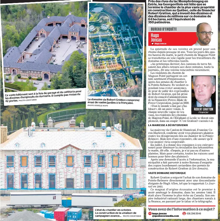 LA PLUS GROSSE «MAISON DE CAMPAGNE» - PressReader