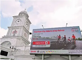 Cycling the sights of Johor Baru - PressReader