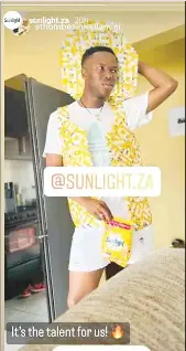 Sunlight SA loves recycled outfit by local designer - PressReader