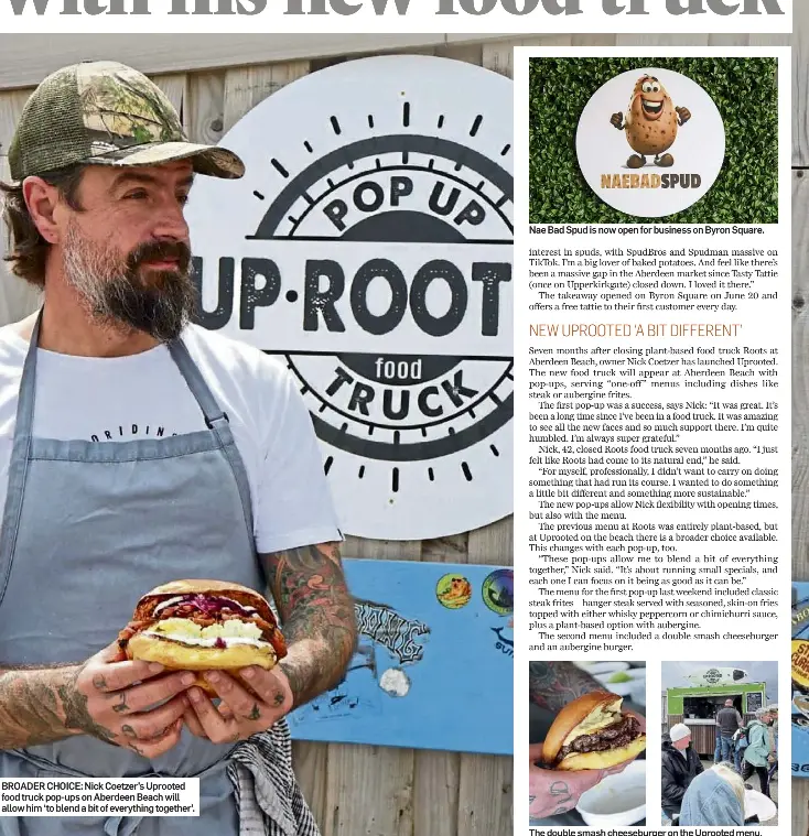 Nick goes back to roots with his new food truck - PressReader