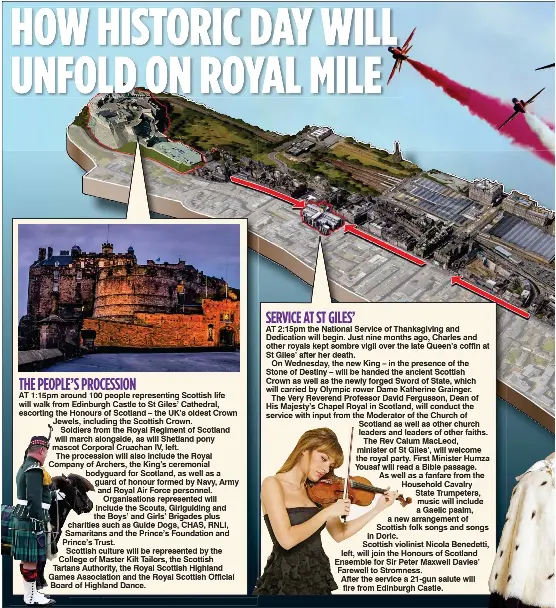 HOW HISTORIC DAY WILL UNFOLD ON ROYAL MILE - PressReader