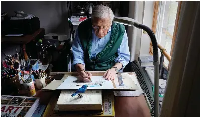 Robert Seaman, NH artist whose ‘daily doodle’ pandemic project lasted ...