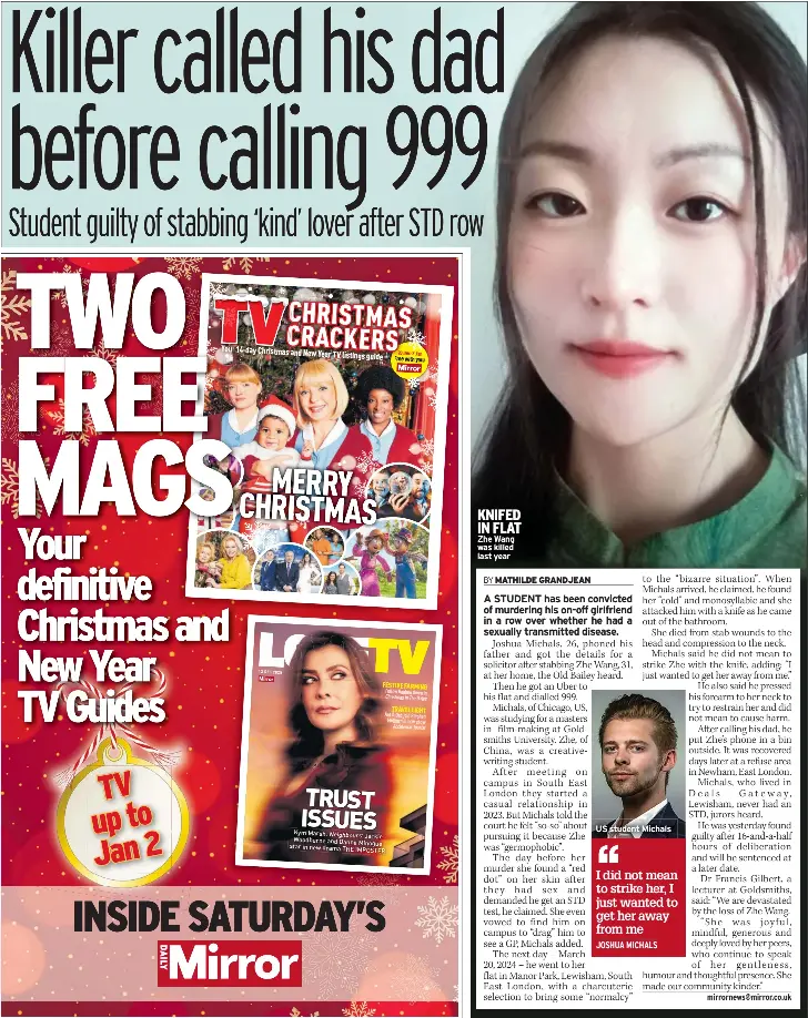 Killer called his dad before calling 999 - PressReader