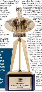 EDB successful­ly concluded the 22nd Presidenti­al Export Awards ...