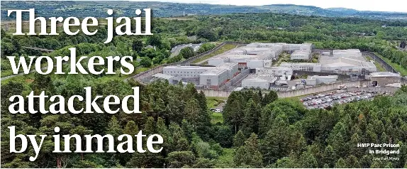 Three jail workers attacked by inmate - PressReader