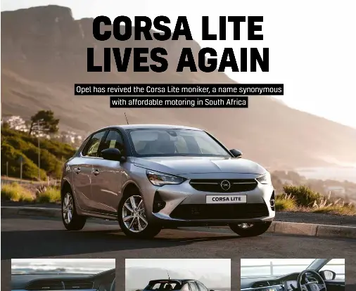 CORSA LITE LIVES AGAIN - PressReader