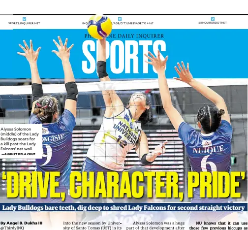 ‘DRIVE, CHARACTER, PRIDE’ - PressReader