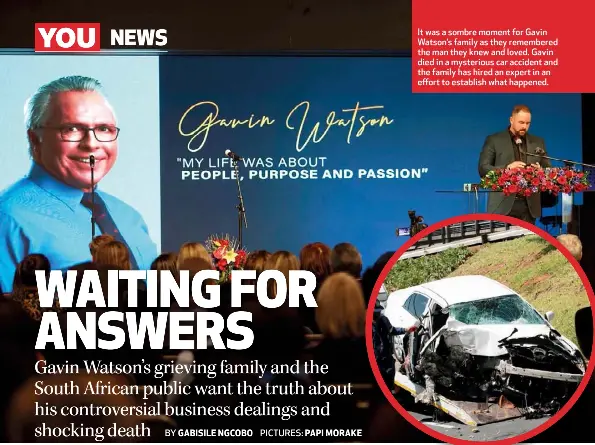 Watson’s family: he was a man of God - PressReader