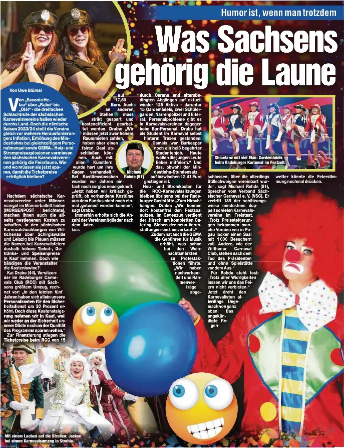 Was Sachsens gehörig die Laune Jecken vermiest - PressReader