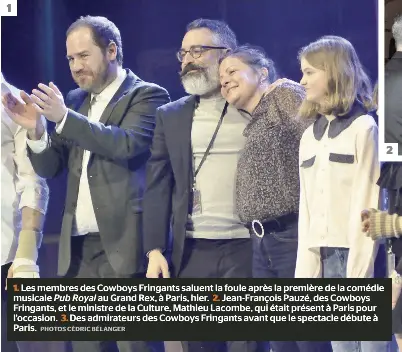 Vague d’amour pour nos Cowboys à Paris - PressReader