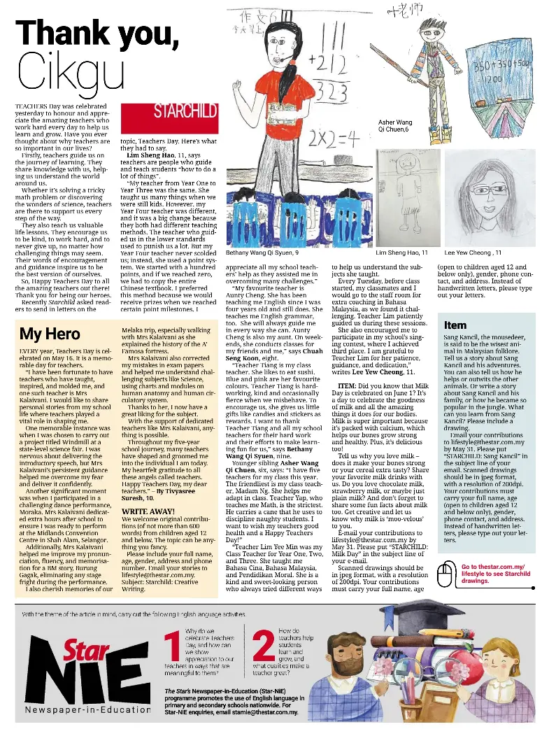 Thank you, Cikgu - PressReader