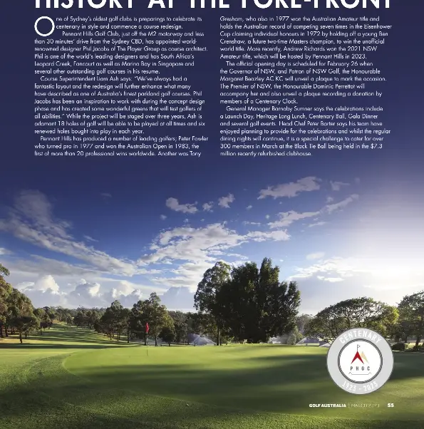 HISTORY AT THE FORE-FRONT - PressReader