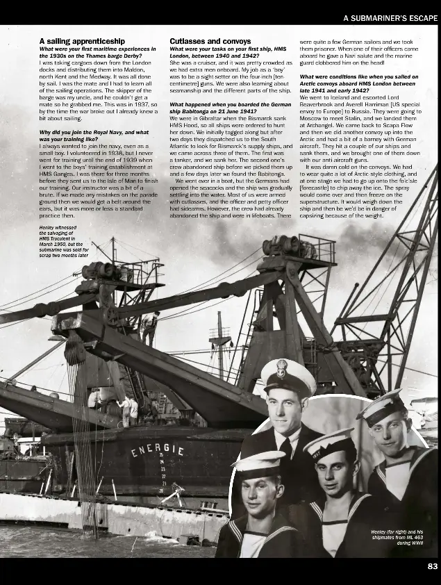 HOMEFRONT A submariner’s escape - PressReader