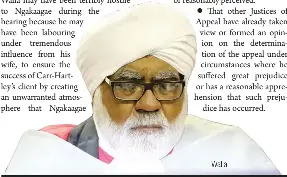 Recuse yourself-Infotrac boss to Walia - PressReader