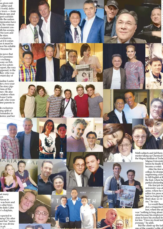 Ricky Lo: The ultimate storytelle­r of stars - PressReader