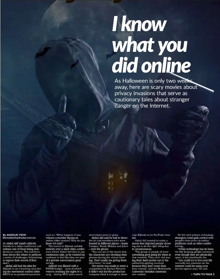 I know what you did online - PressReader
