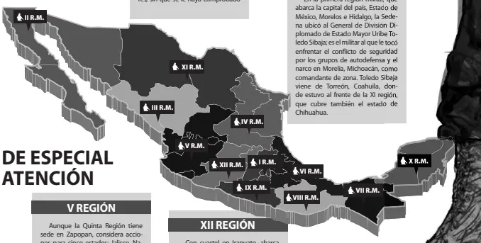 Regiones militares bajo fuego - PressReader