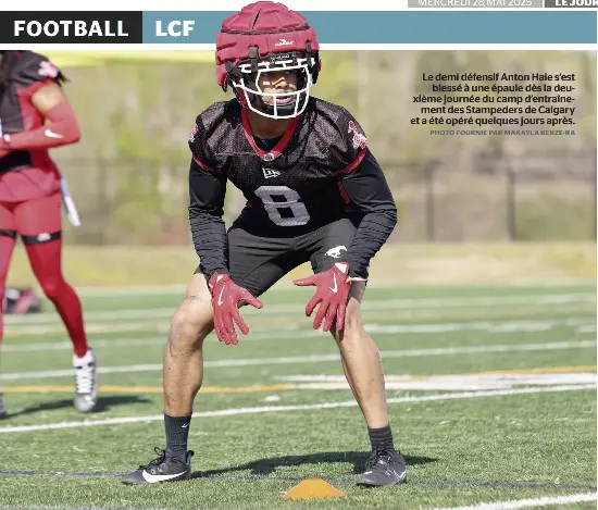 Saison terminée après deux jours à peine au camp - PressReader