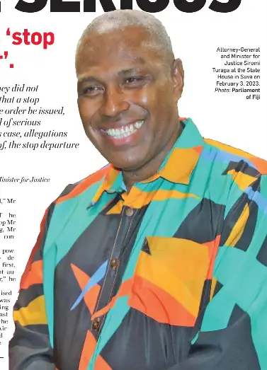 ‘ALLEGATION­S WERE SERIOUS’ - PressReader