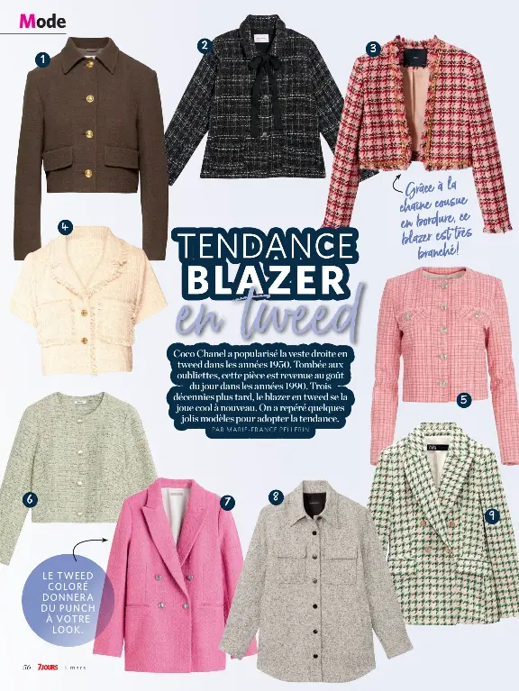 TENDANCE BLAZER en tweed - PressReader