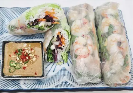 Spring rolls with crunch and colour - PressReader