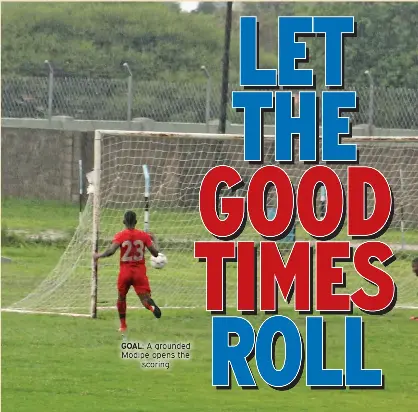 LET THE GOOD TIMES ROLL Terrific Tafic causing a splash - PressReader