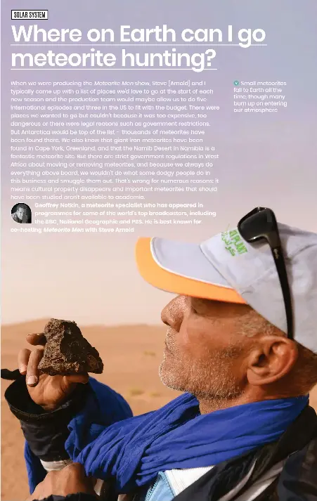Where on Earth can I go meteorite hunting? - PressReader