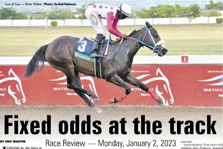 Fixed odds at the track - PressReader