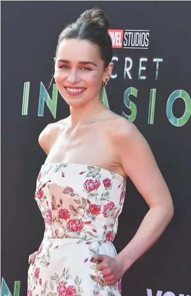 Clarke back on television in ‘Secret Invasion’ - PressReader