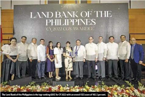 GCG CELEBRATES EXCELLENCE IN GOCCS AT INAUGURAL AWARD CEREMONY ...