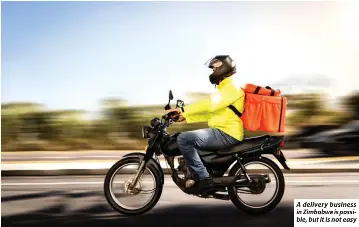What it takes to start small delivery business in Zim - PressReader
