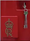 Royal Mail installs first red postbox featuring King’s cypher - PressReader