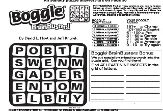 Boggle BrainBusters! - New York Post (2023-10-15)