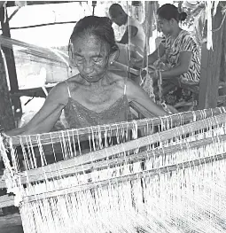 LU villagers’ life loom with weaving industry - PressReader
