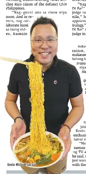 Kevin Michael Garcia shares dream collab - PressReader