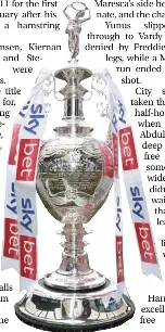 Vardy party! Jamie’s brace clinches title for the formidable Foxes - PressReader