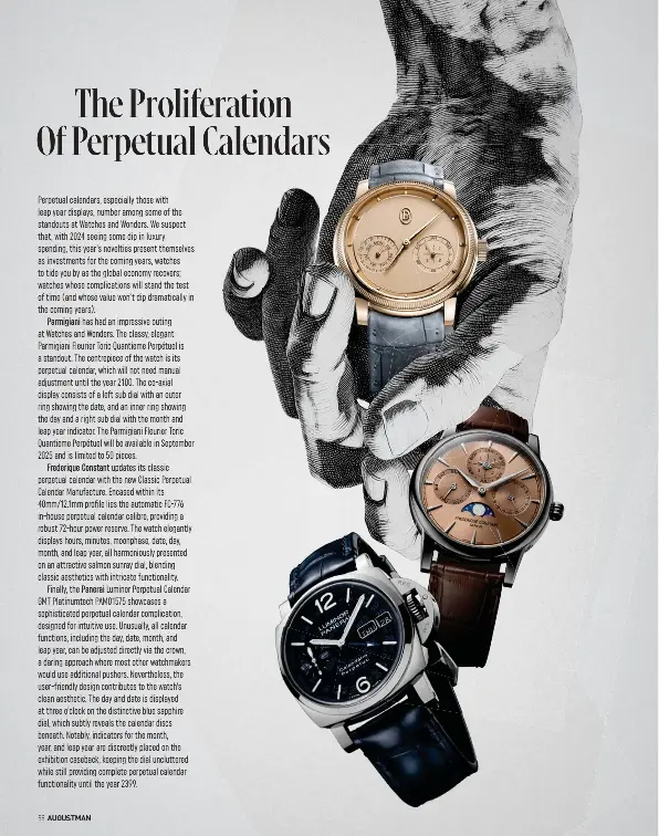 The Proliferat­ion Of Perpetual Calendars - PressReader