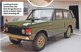 Revived Range Rover chassis No.1 delights at Goodwood - PressReader