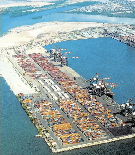 Us$452-million Kingston port modernisat­ion project nearing completion ...