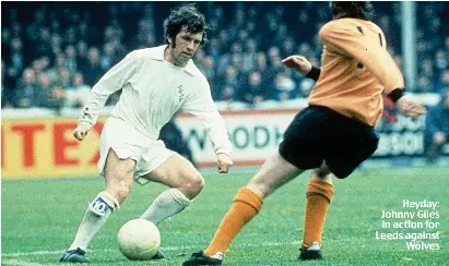 Leeds must go back to the spirit of Bremner and Giles to get out of ...