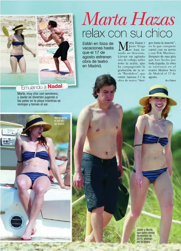 Marta Hazas relax con su chico - PressReader