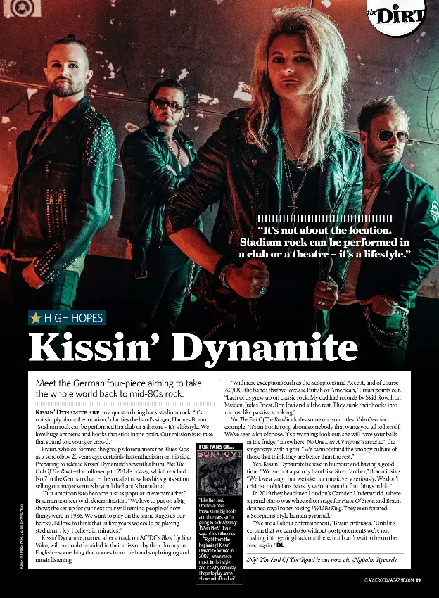 Kissin’ Dynamite - PressReader