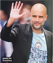 Crocked Pep still in charge says City No2 - PressReader
