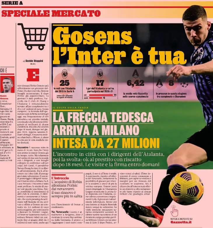 Gosens l’Inter è tua - PressReader