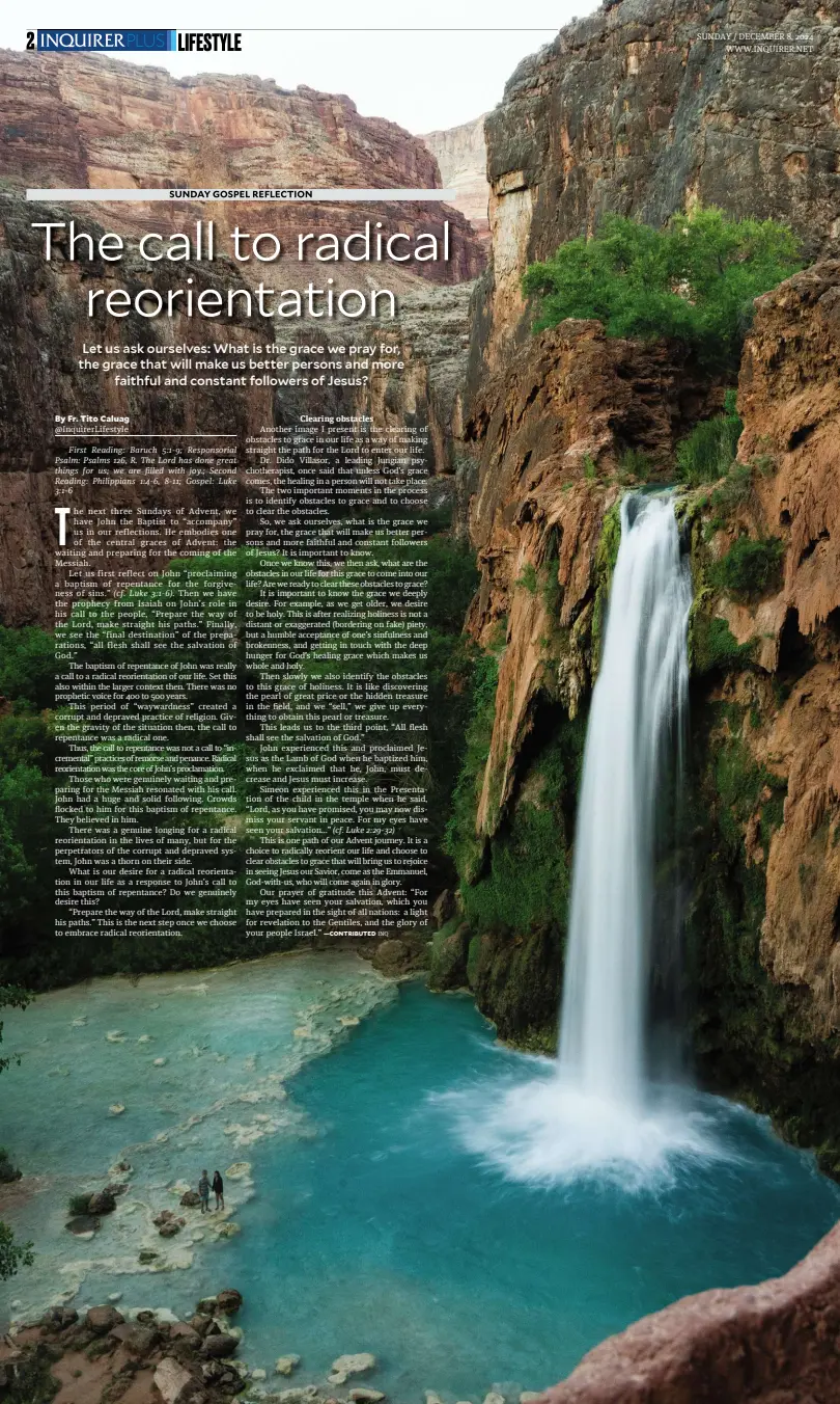 The call to radical reorientat­ion - PressReader