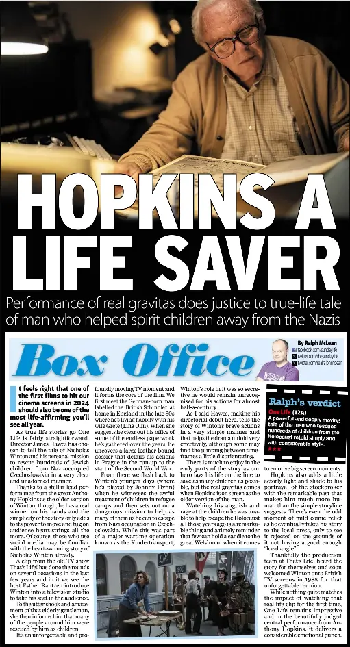 HOPKINS A LIFE SAVER - PressReader